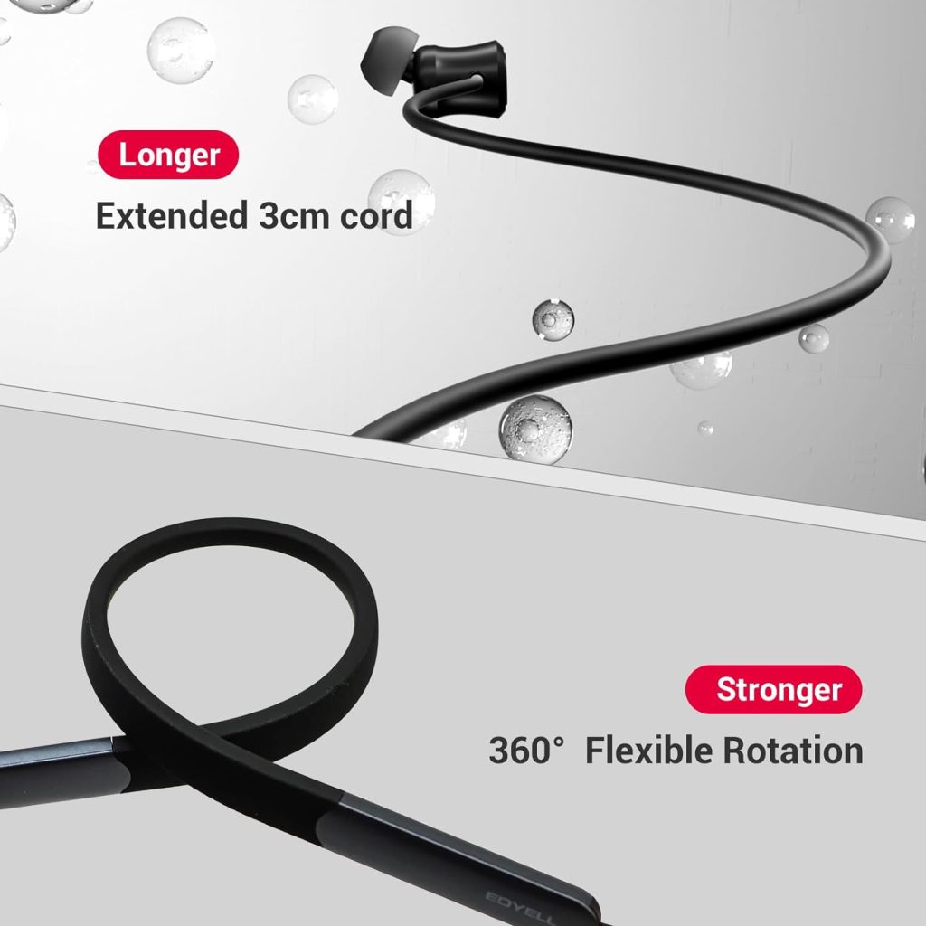 EDYELL C6 130H Neckband Earphone with Type C Fast Charge In Ear ...