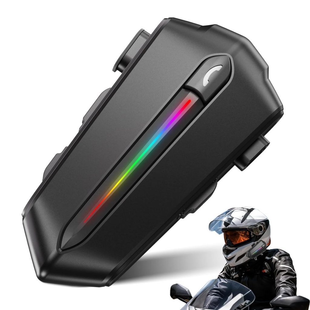 EDYELL C5S Bluetooth Dual Earphone for Helmet | Wireless On-Ear V5.4 ...