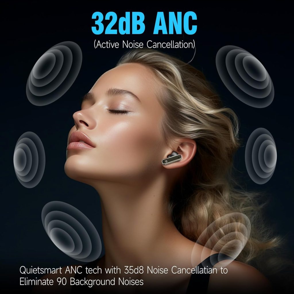 New EDYELL ANC TWS in Ear Earbuds with 35 Db ANC, 48Hrs Playback Built ...